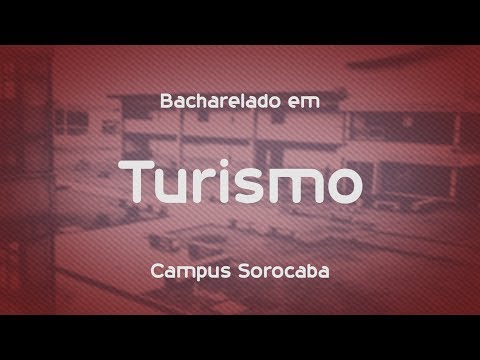 Que curso eu faço? - Turismo - UFSCar Sorocaba