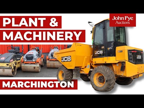 HUGE Plant & Machinery AUCTION | John Pye Auctions
