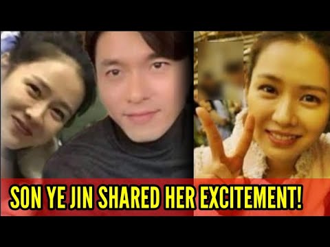 HYUN BIN & SON YE JIN SHARED THEIR EXCITEMENT AND YE JIN POSTED IN HER INSTAGRAM!