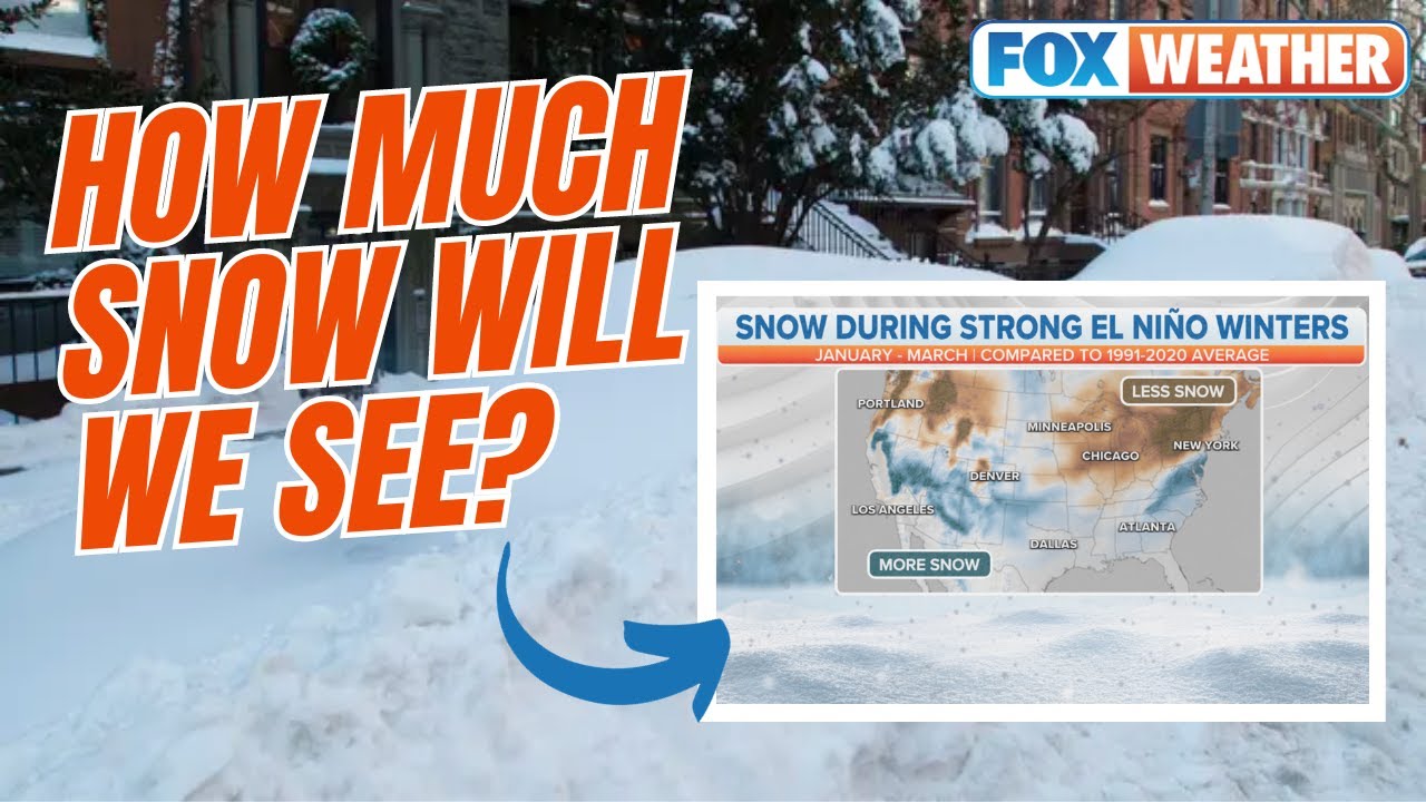 Strong El Niño Winter Could Mean Big Snowstorms Along East Coast