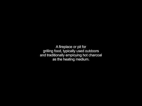 barbeque video Dictionary meaning and pronunciation