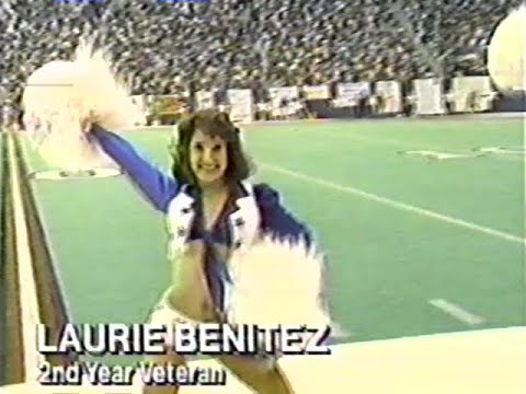 Laurie Benitez, Dallas Cowboys Cheerleader profile (1989)