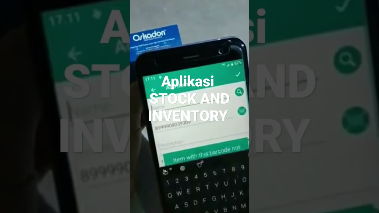 Aplikasi stock opname #apps #stock #stockandinventory #inventory