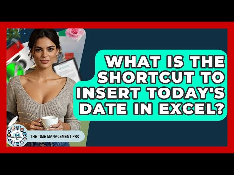 What Is The Shortcut To Insert Today's Date In Excel? - The Time Management Pro