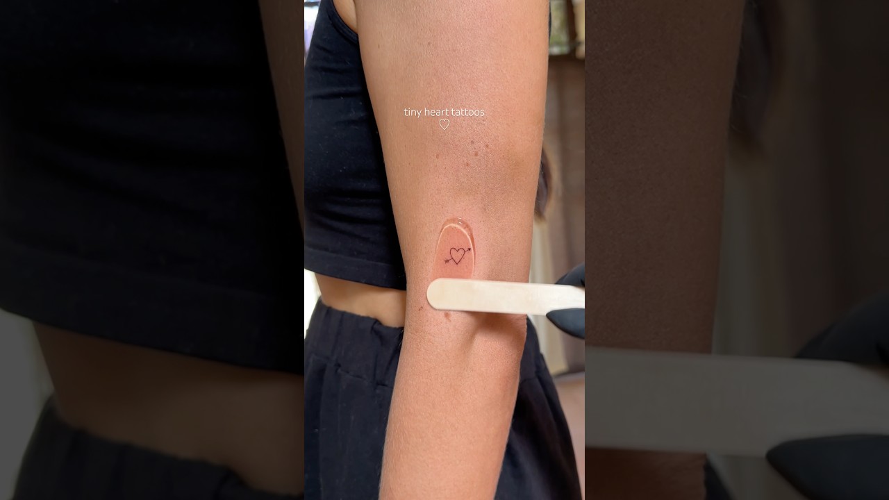 TINY HEART TATTOOS ♡