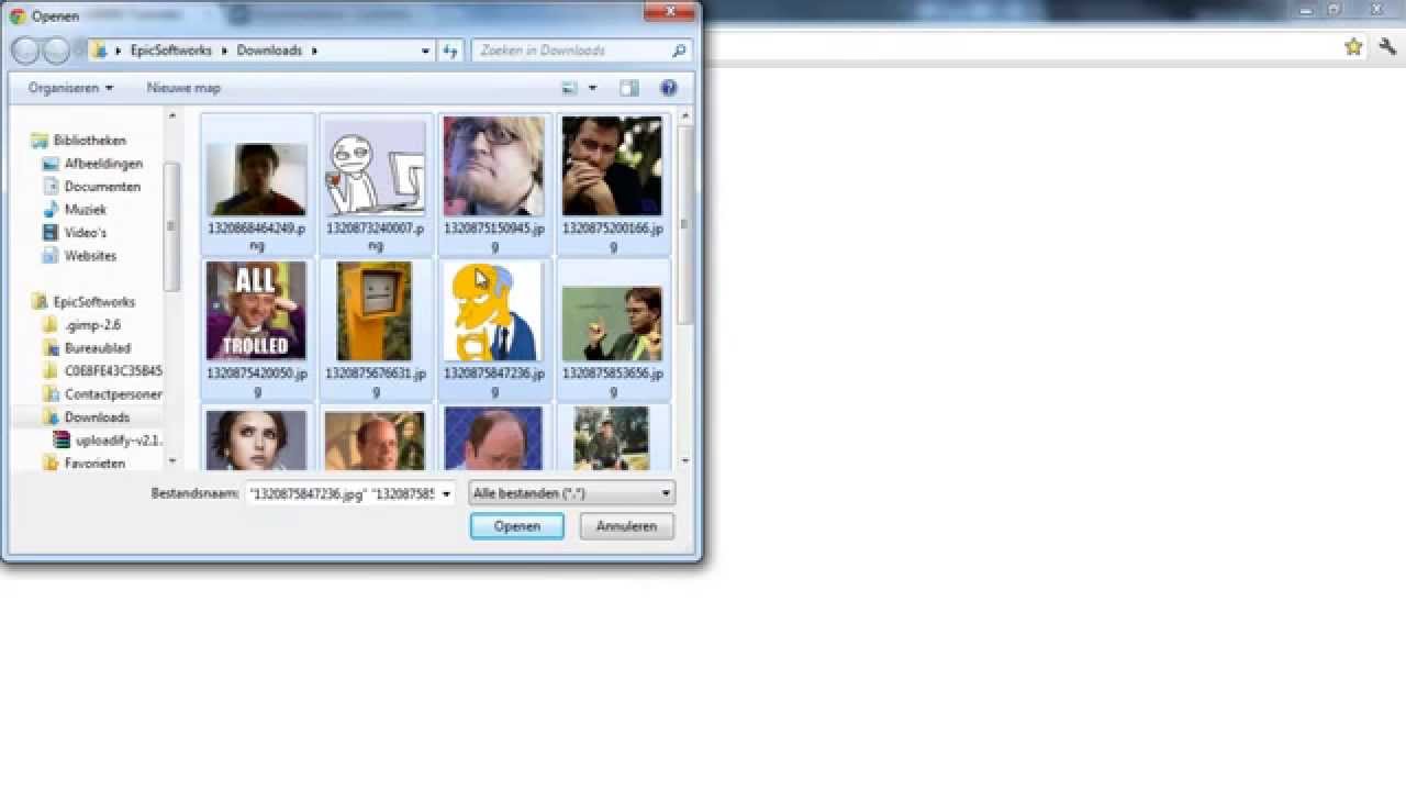 Uploading Files through JQUERY