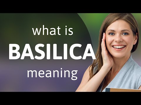 Basilica β BASILICA meaning