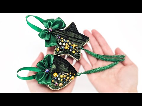 Christmas Decorations 2024 | DIY Christmas Ornaments🎄Velvet Baubles
