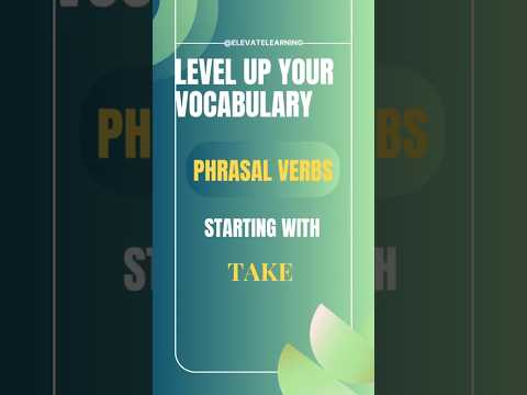 Phrasal Verbs with word Take - Part#01 #ieltsband #learnenglish#urdumeaning #dailyenglish