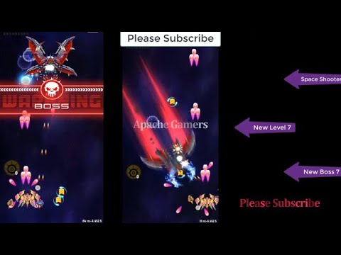 Galaxy Attack Space Shooter !! Campaign Mode !! New Level 7 Or New Boss 7