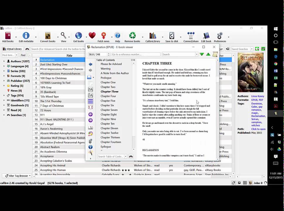 Tweaking conversion settings in Calibre