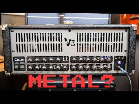 Carvin V3 100 Watt 3-Channel Tube Amp - ranked #291 in Guitar Amplifier ...