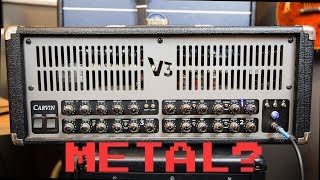Carvin V3 100 Watt 3-Channel Tube Amp - What To Know & Where To Buy ...