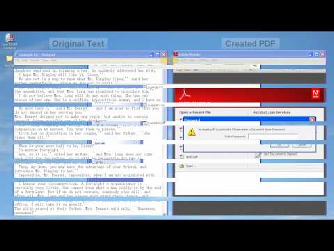 VeryPDF Free Text to PDF Converter