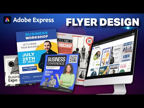 Business Event Flyer Design with Adobe Express