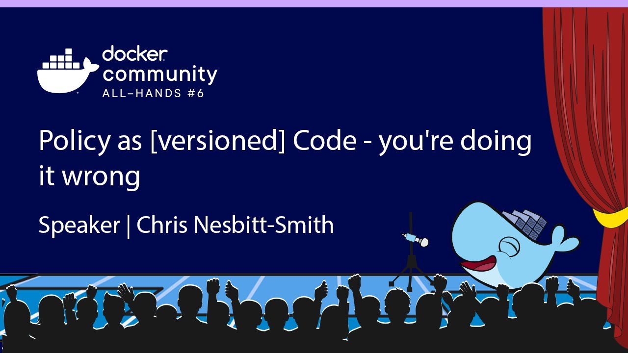 Policy as [versioned] Code - you're doing it wrong