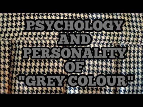 PSYCHOLOGY AND PERSONALITY OF "GREY COLOUR"|| psychology of colours || pure simple wisdom