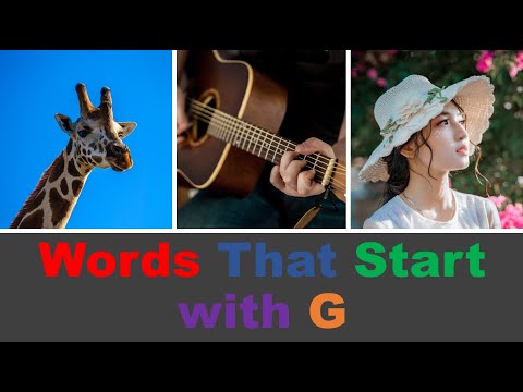 Words That Start With G