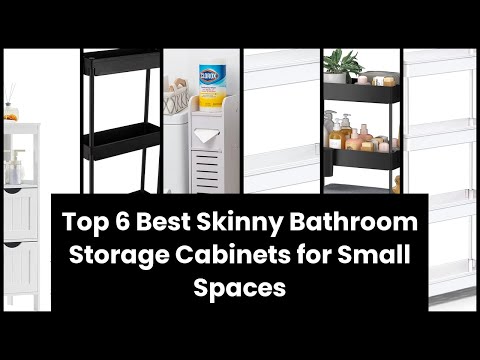 SKINNY BATHROOM STORAGE CABINET: Top 6 Best Skinny Bathroom Storage Cabinets for Small Spaces ✅