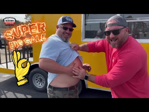 Sizzling Concession Trailers and BBQ Trailers | Renown Cargo Trailers