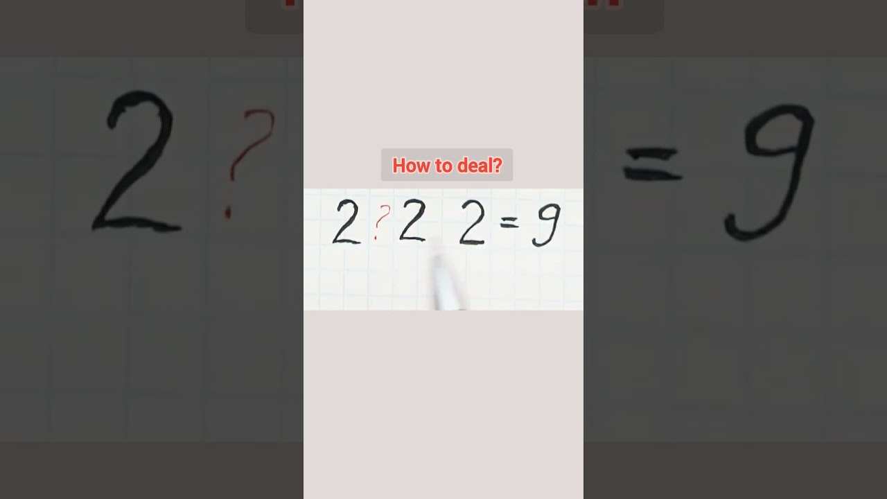 Mathpuzzle #mathhack #mathstricks #mathpuzzle #logic #mathchallenge
