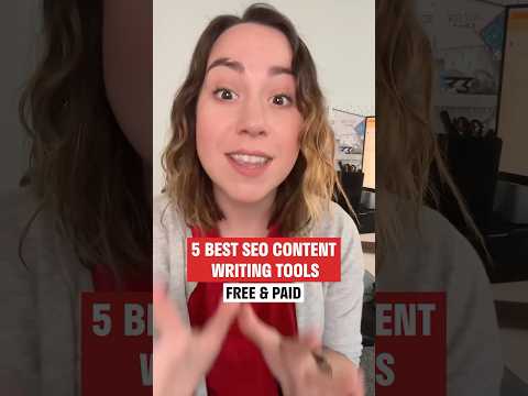 5 Best SEO Content Writing Tools #SEO #Contentwriting #Shorts