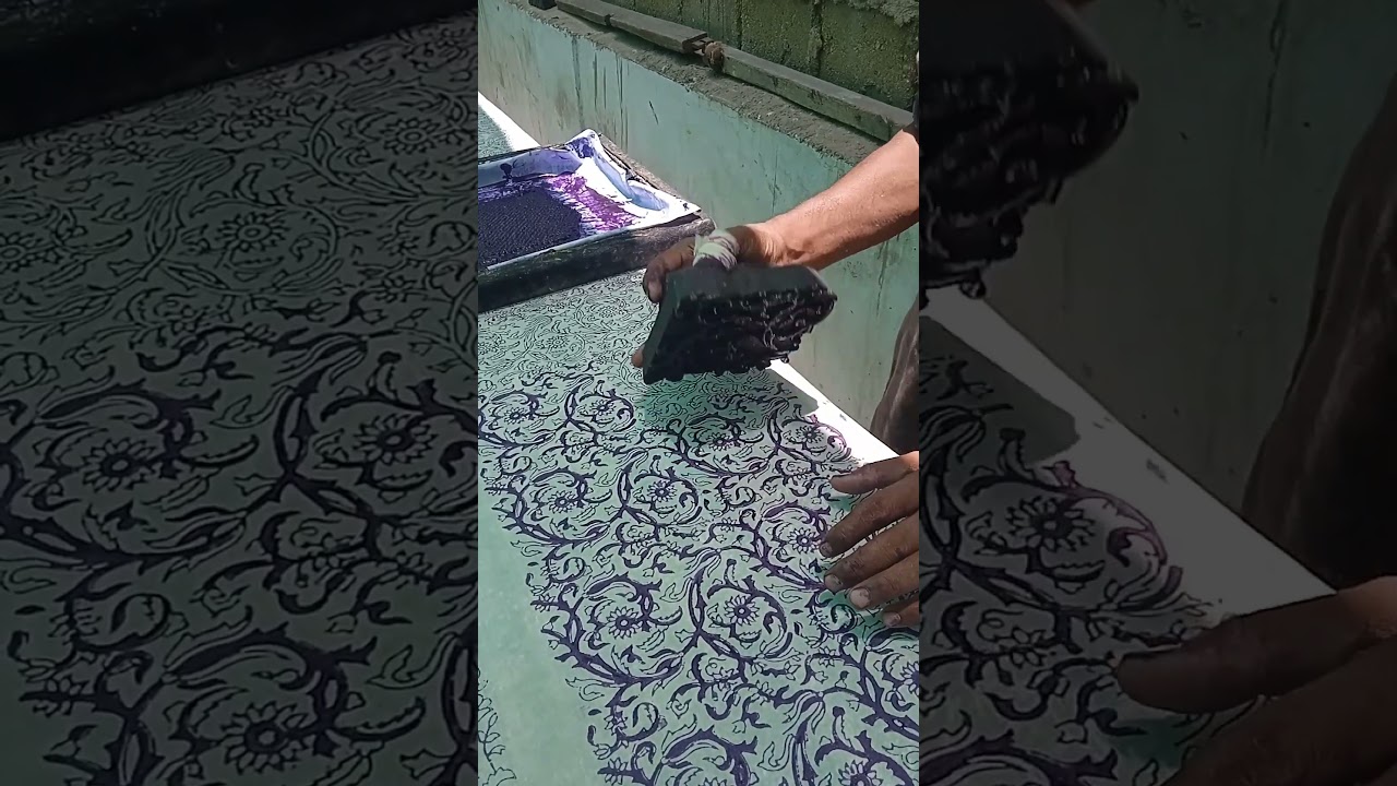 Traditional Block Printing Techniques | DIY Fabric Printing at Home | Easy Block Print Tutorial