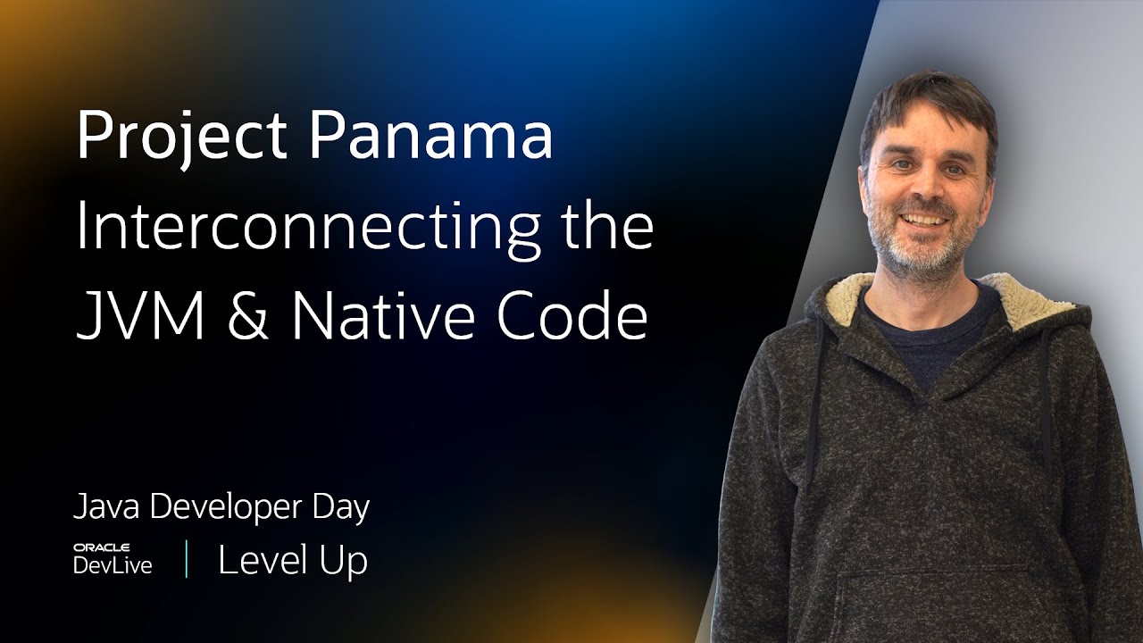 Project Panama: Interconnecting the Java Virtual Machine and Native Code