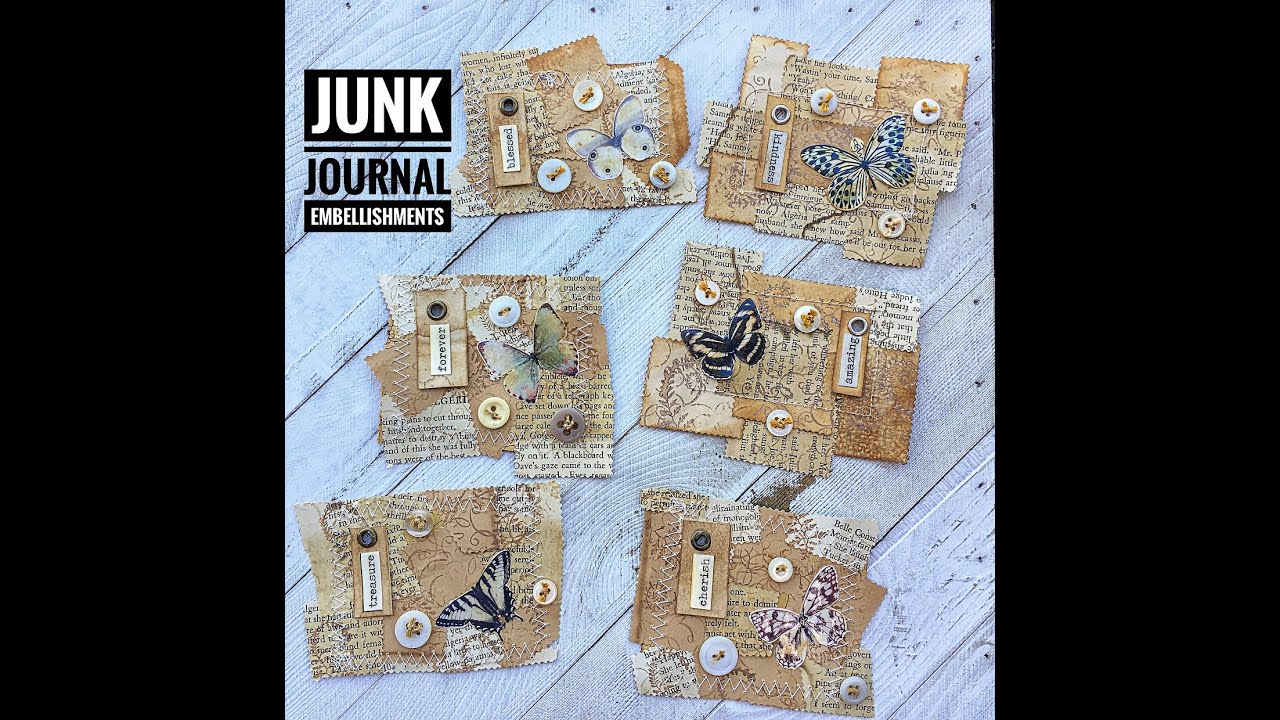 Junk Journal Ephemera, Clusters