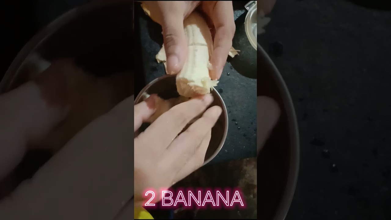 BANANA 🍌 MILK SHACK MADE BY| AKASH PAL | HOME MADE #foodies #akashpal #banana #pal please subscribe.