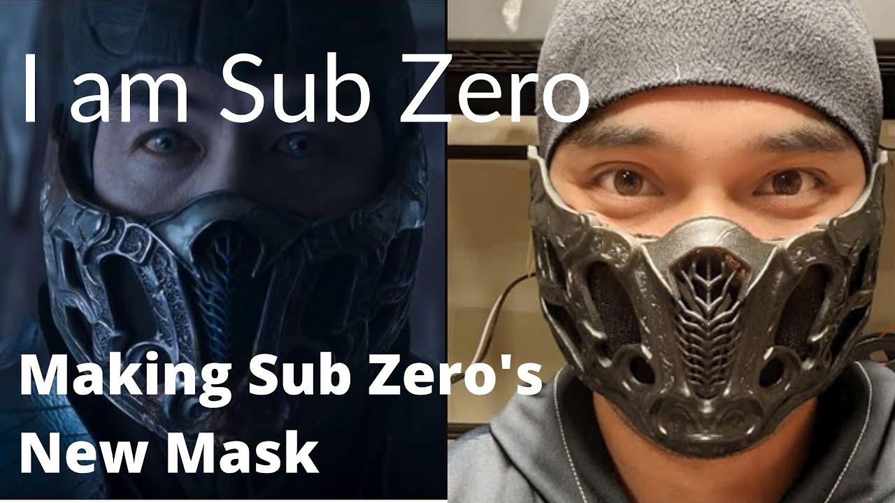 I am Sub Zero | 3d Printing a Sub Zero Mask