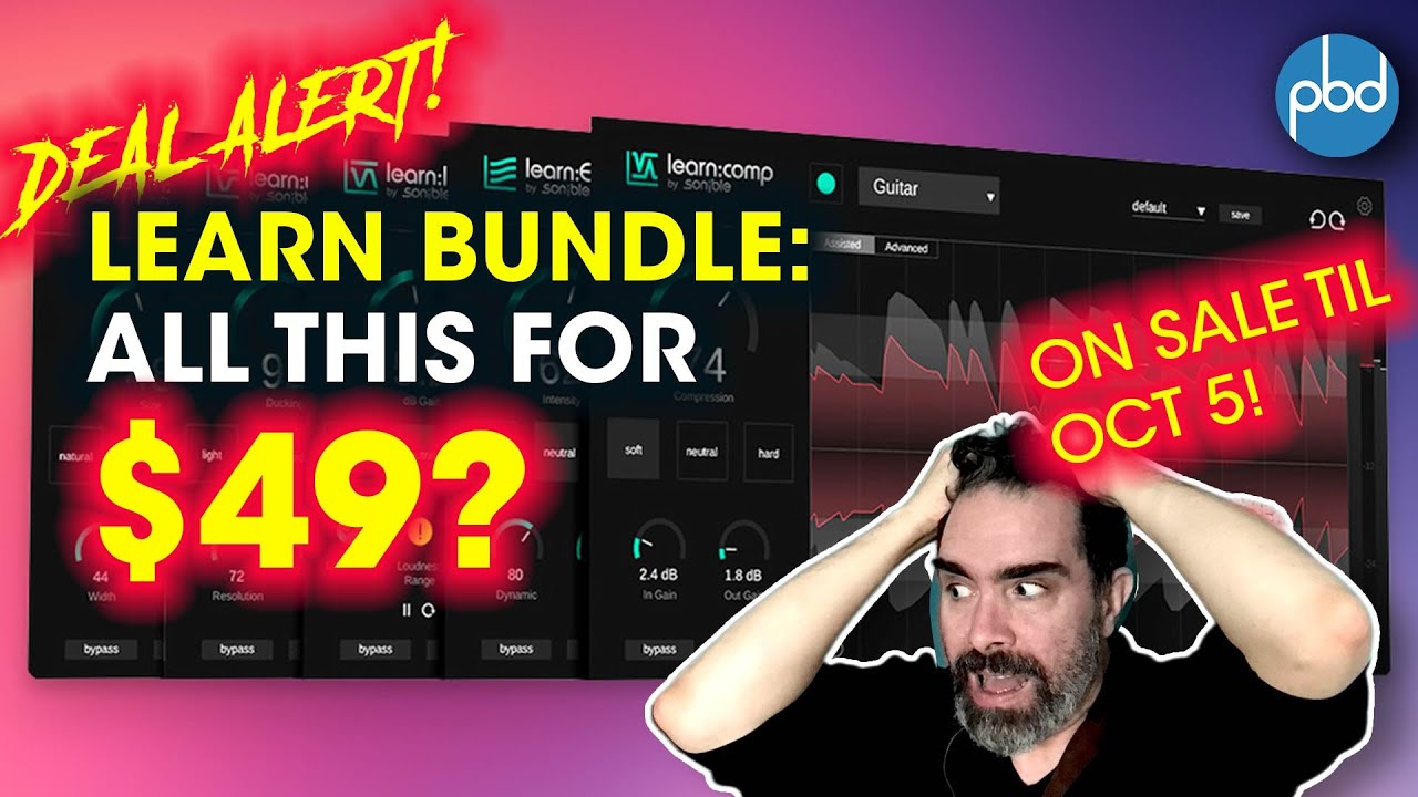 Sonible Learn Bundle – The Ultimate AI Mixing Bundle for $49?!?