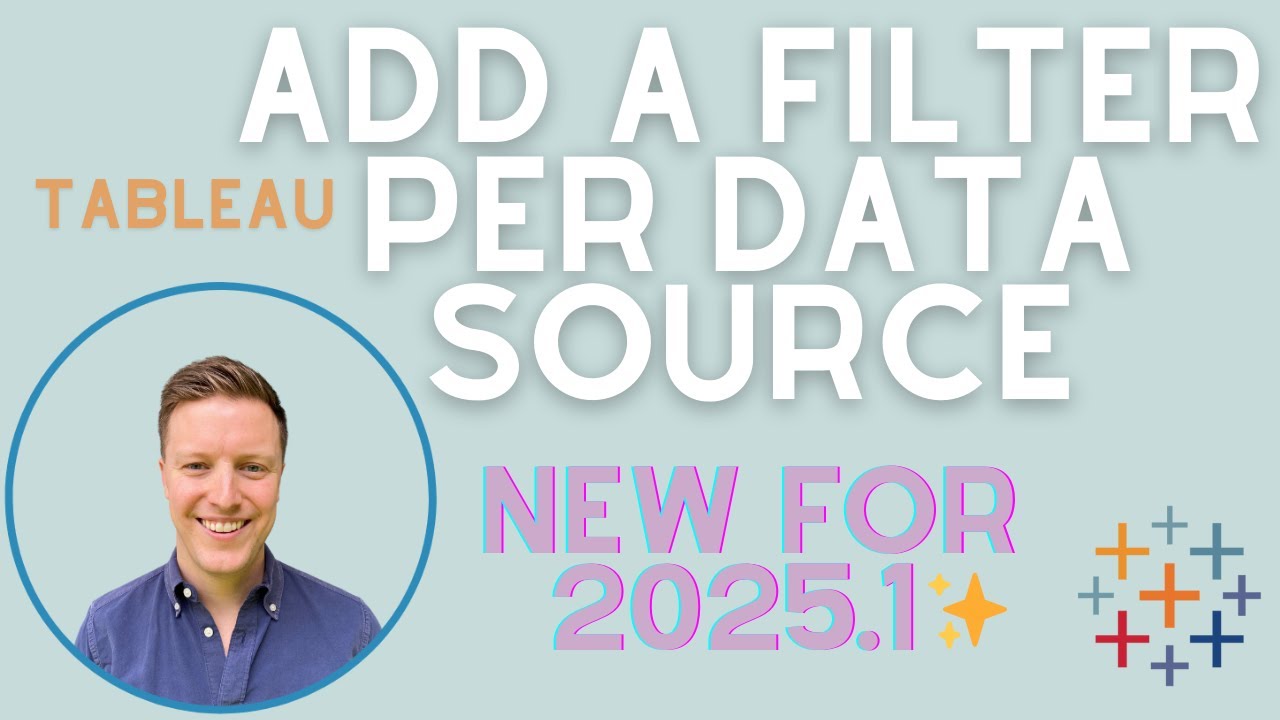 How to Add Logical Table Filters in Tableau (Quick Tip)