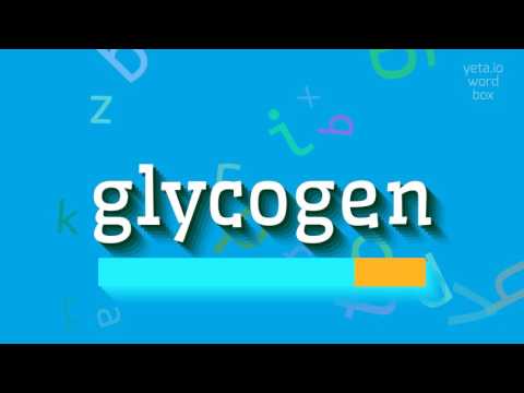 How to say "glycogen"! (High Quality Voices)