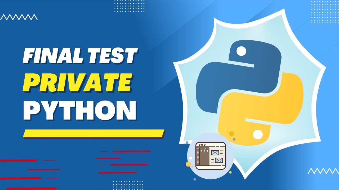 Final Test Intro to Python Private Instructor Fajri