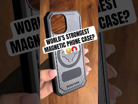 Unboxing ROKFORM’s new iPhone 15 Case. ???? It’s slim, strong, and magnetic ???? #iphone15 #ytshorts