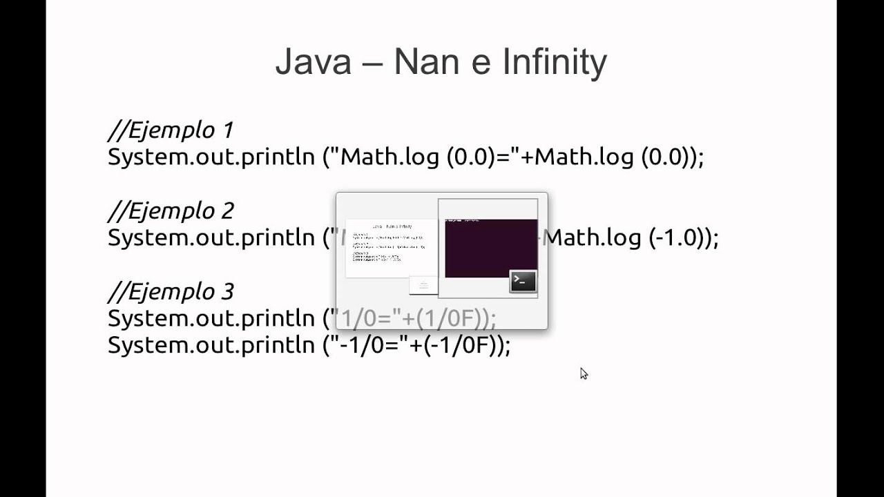 Java - NaN & Infinity