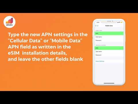 Airalo Tutorial - I'm getting PDP Authentication Failure iOS