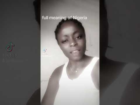 full meaning of Nigeria
