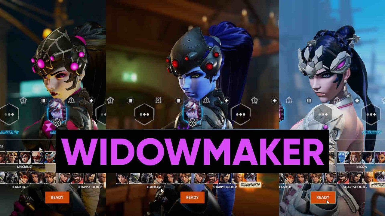 Widowmaker Gameplay (No Commentary) Overwatch (PC 1440p 60fps)