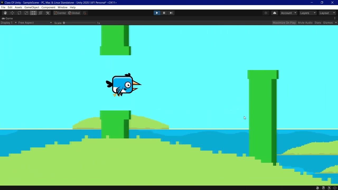 Unity Gaming For Beginners - Flappy Bird - Score Keeping