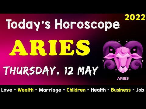 Aries Horoscope for Today | Aj Ka Din Kaisa Rahe Ga | Aaj Ka Din | Daily Horoscope | 12 May 2022