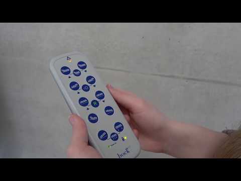 Bock Ultra Low - handset controls use