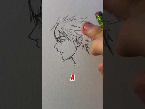 How to draw hair 😀 || Jmarron