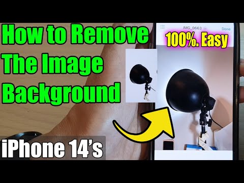 iPhone 14/14 Pro Max: How to Remove The Image Background