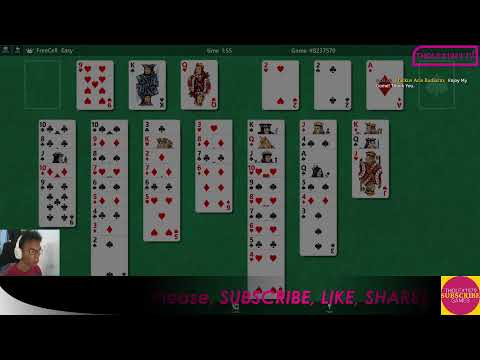 FreeCell Game Easy Mode Part 2