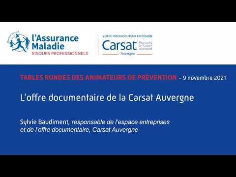 L' offre documentaire de la Carsat