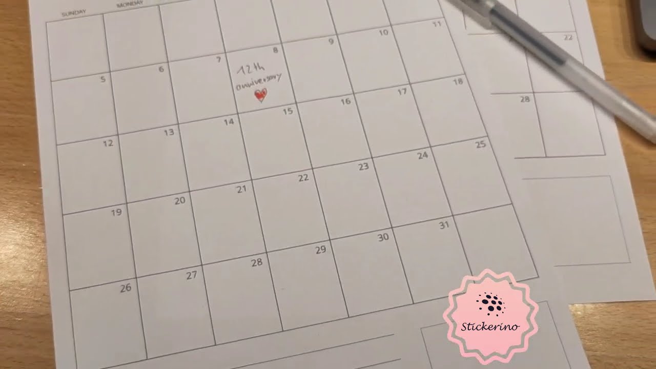 2025 Printable Calendar