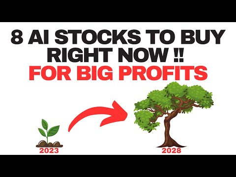 8 AI Stocks to Buy RIGHT NOW!! 2023 ( EARLY INVESTING = BIG RETURNS IN FUTURE)