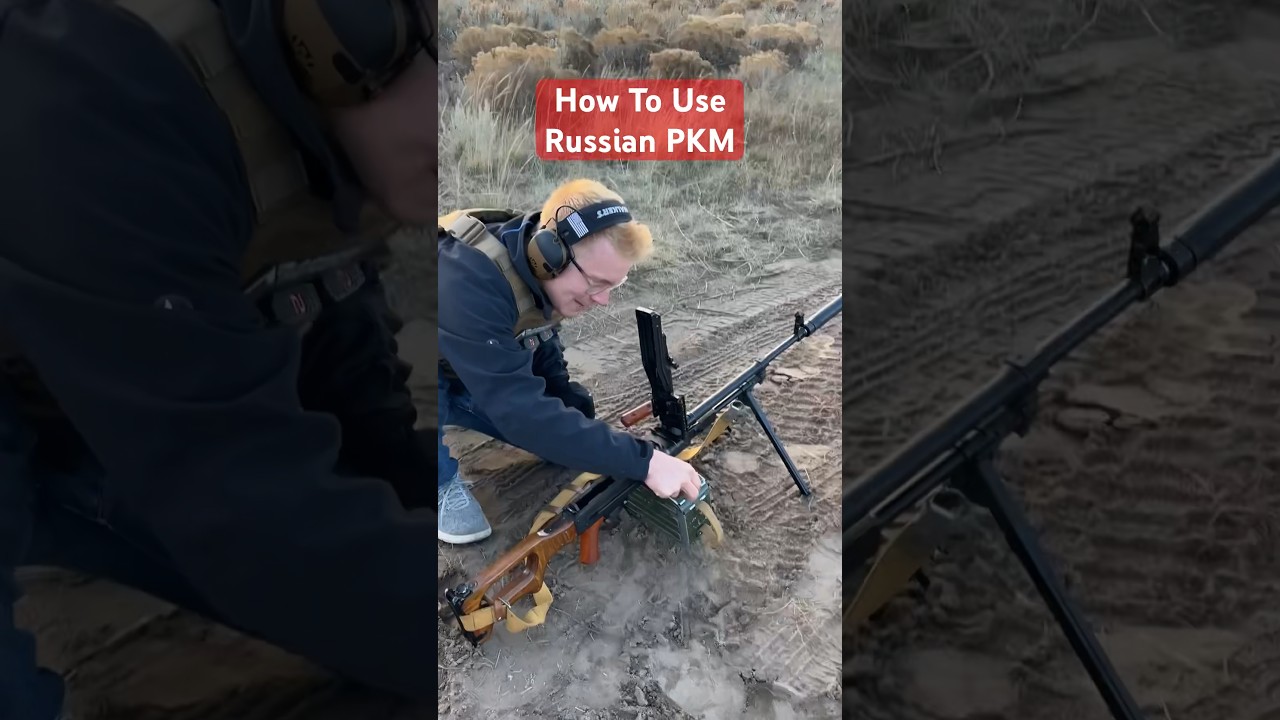 How to Use a Russian PKM (With Firing Test) #demolitionranch #fullautofriday #civtac